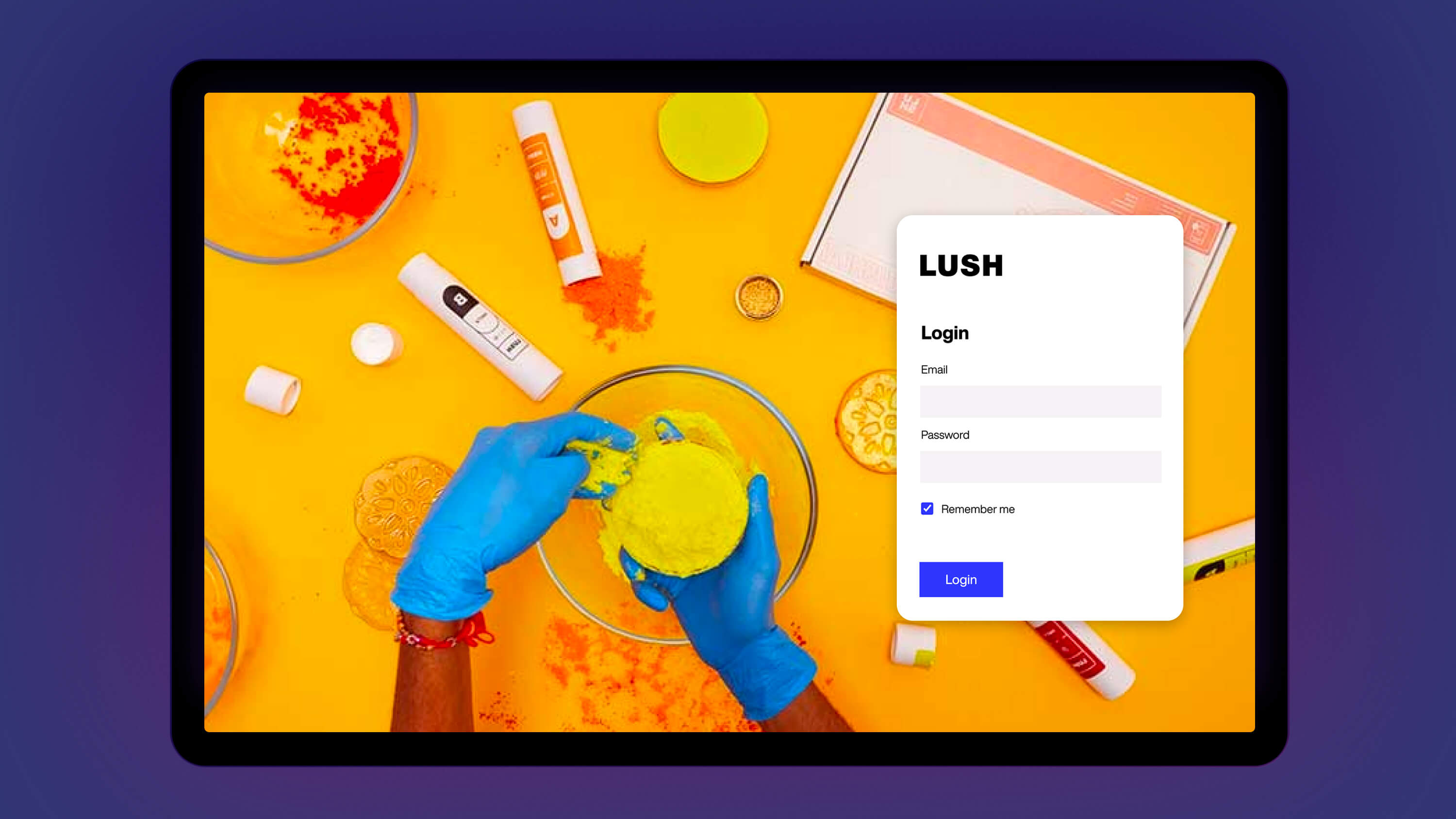 Lush Spa app | Eight Arms
